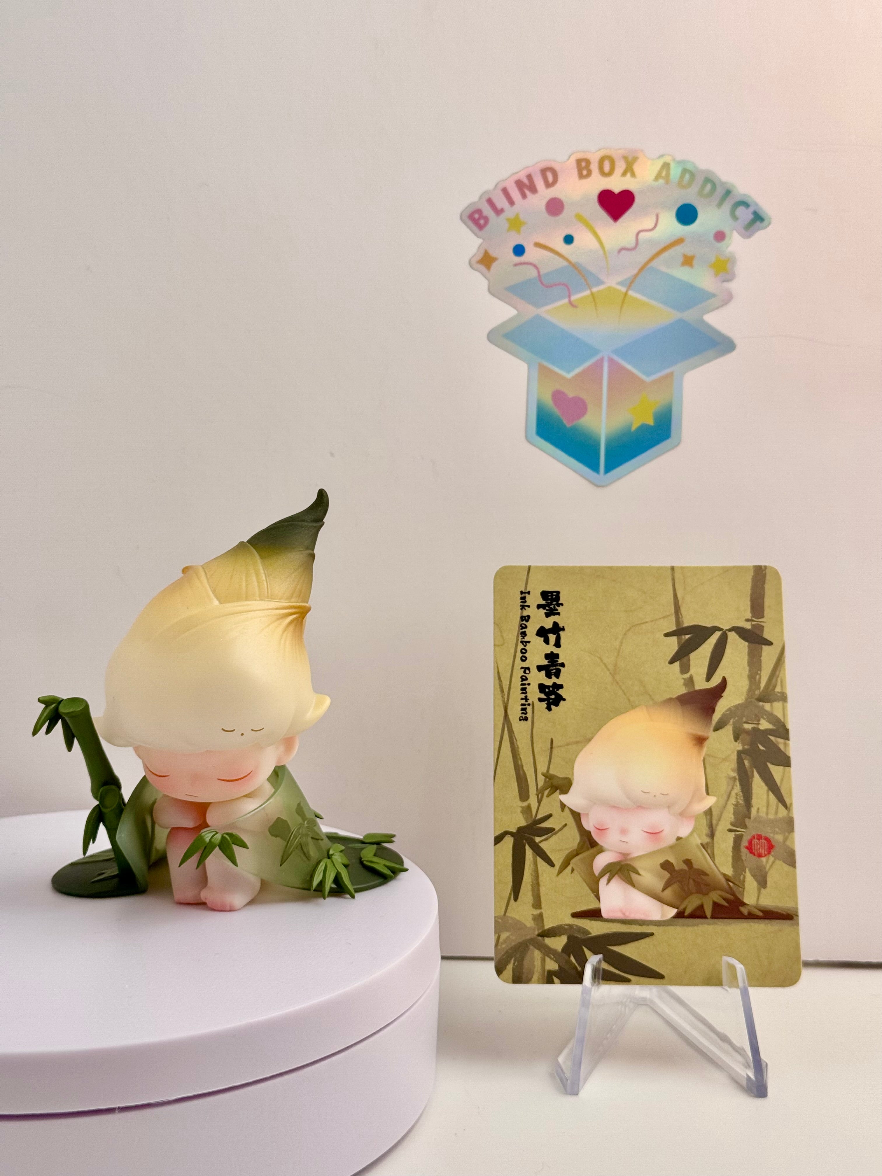 Dimoo Stories in the Cup Series- Ink Bamboo Painting Vinyl Figure – Dio ...